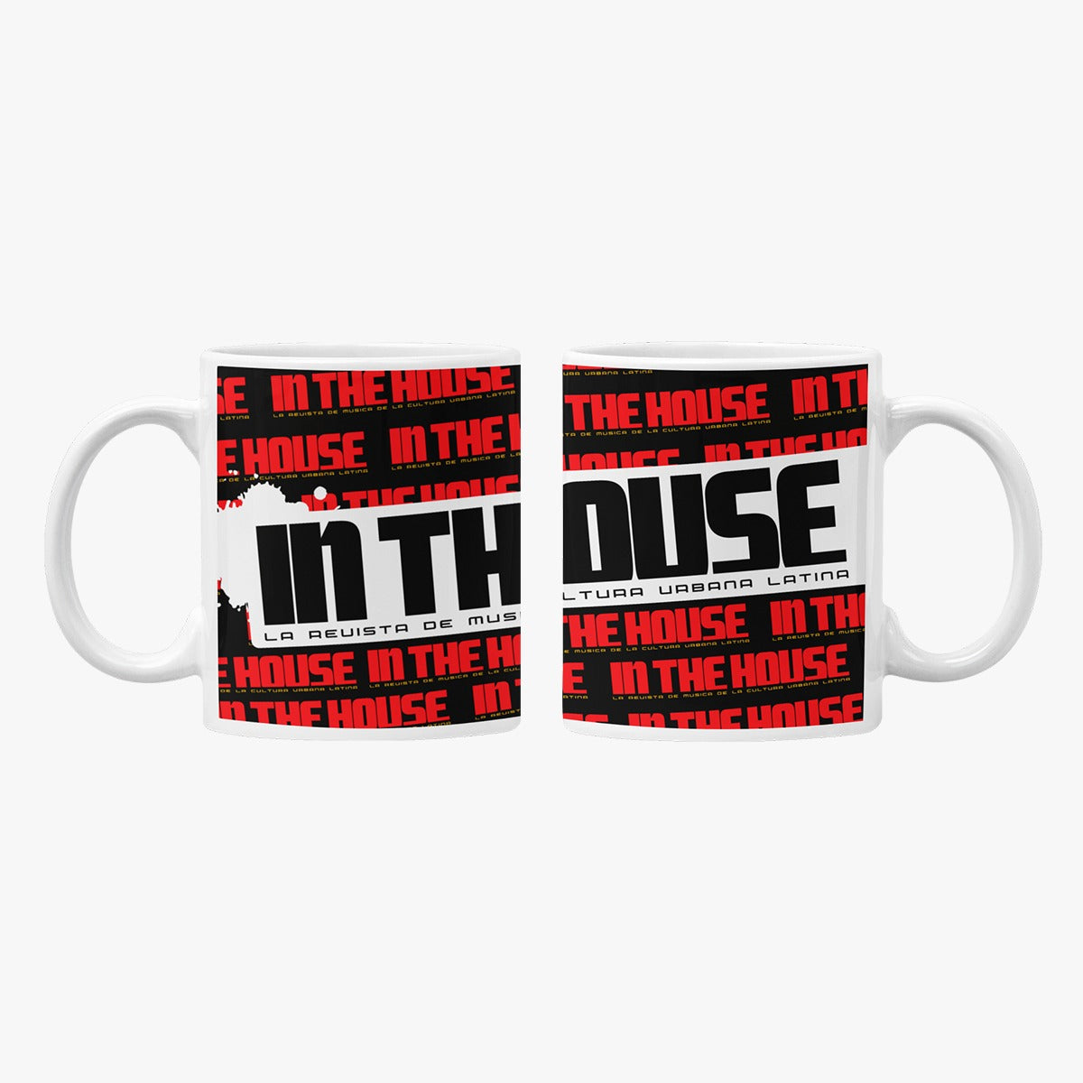 Taza de Cafe In The House Magazine Logo – SCMT Clothing Wear